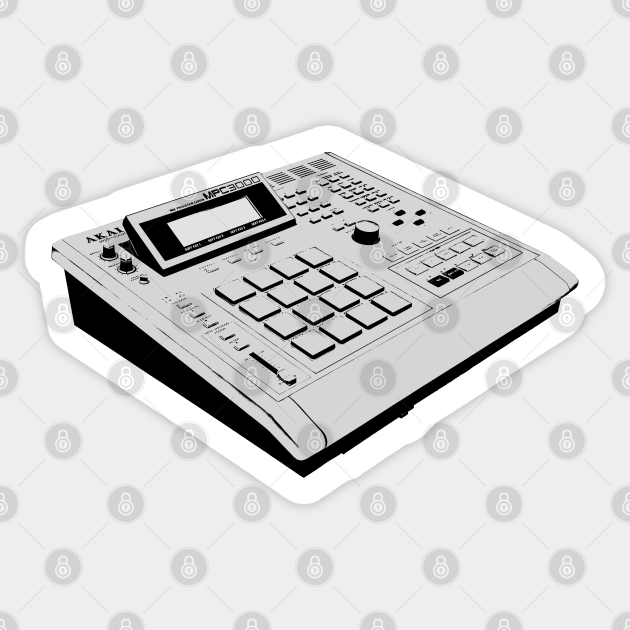 Akai MPC3000 - Akai Mpc - Sticker | TeePublic