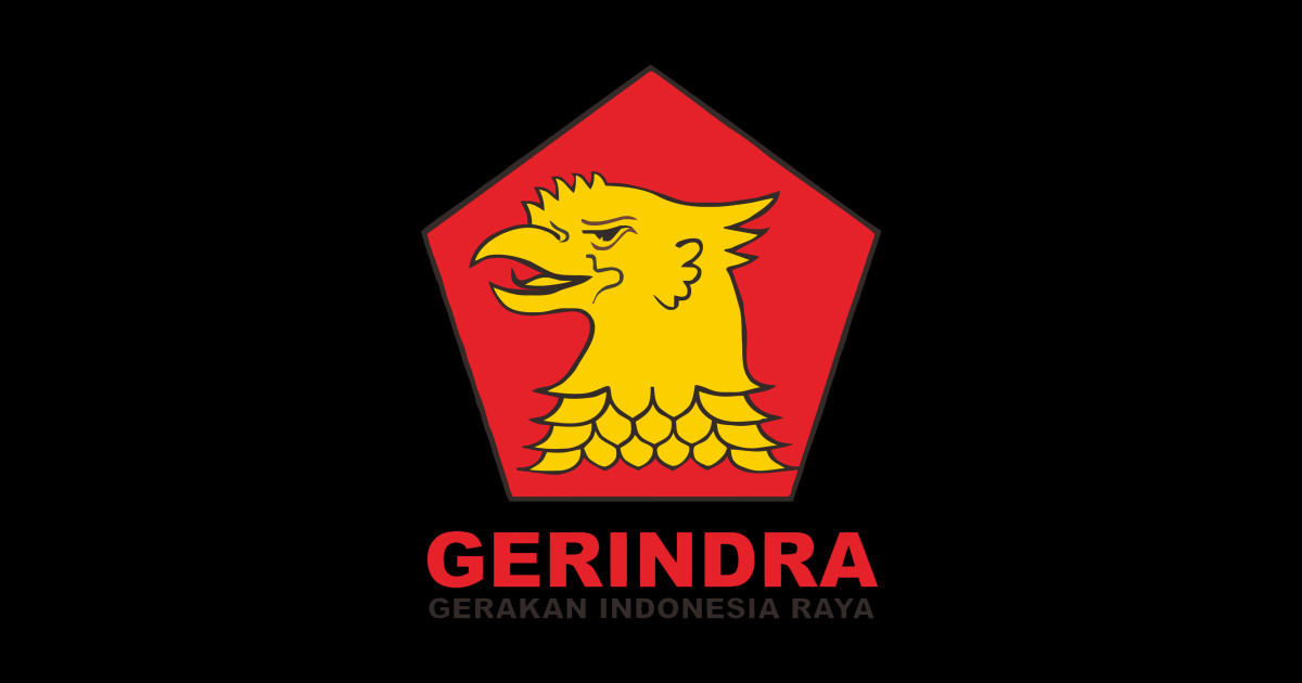 Gerindra Logo - Logo - Sticker | TeePublic