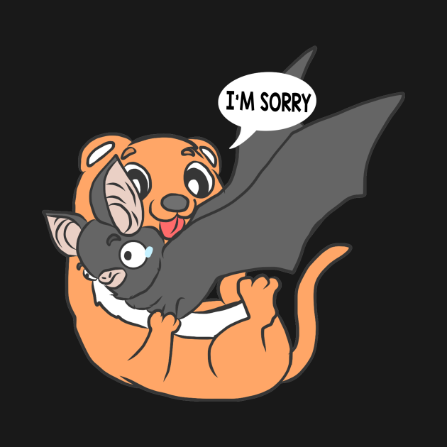 Funny Humor Sorry I'm Sorry Animals Funny - Sorry - Long Sleeve T-Shirt ...