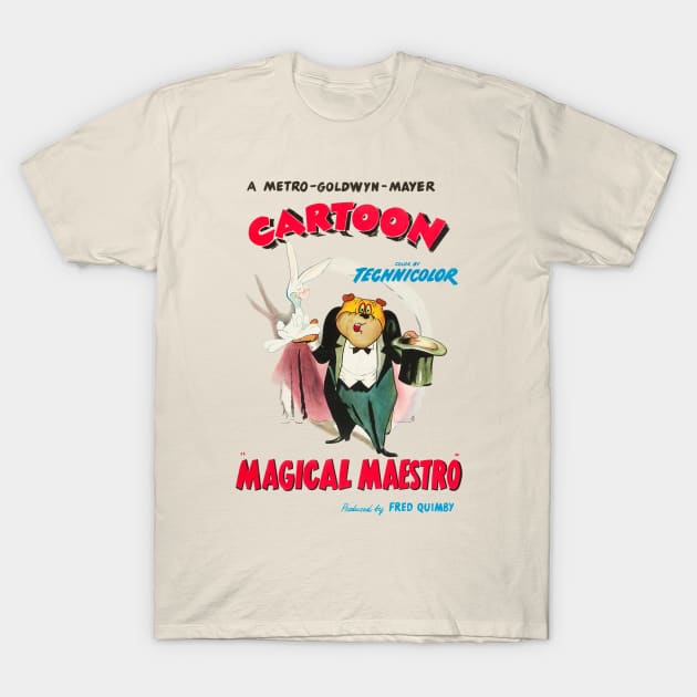 Tex Avery's Magical Maestro Movie Poster - Tex Avery - T-Shirt | TeePublic