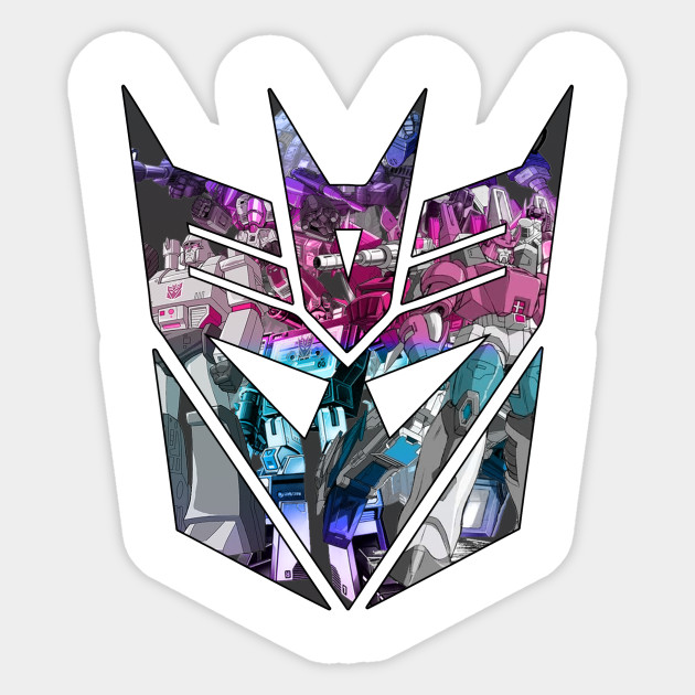 Decepticon Logo 2 - Decepticon - Sticker | TeePublic