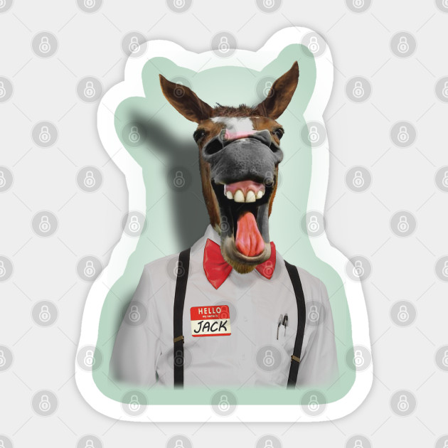 Jackass - Bowtie - Sticker | TeePublic