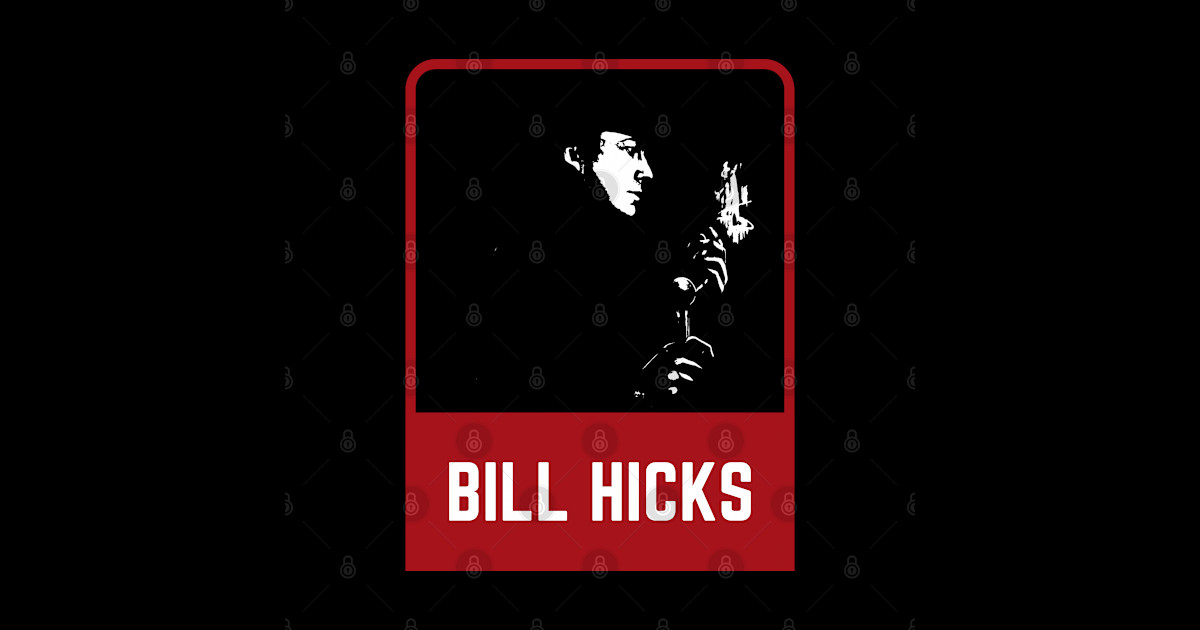 Bill hicks~~~80s retro - Bill Hicks - Sticker | TeePublic