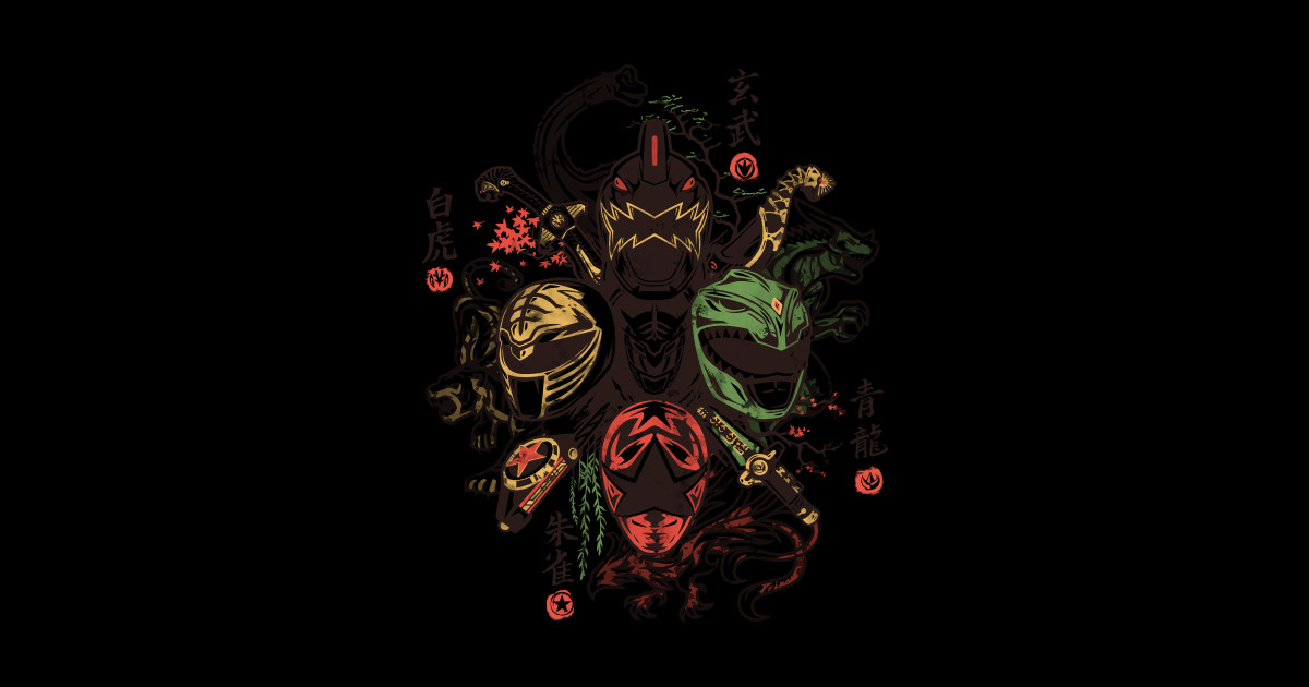 Shijin Rangers - Shijin - Pin | TeePublic