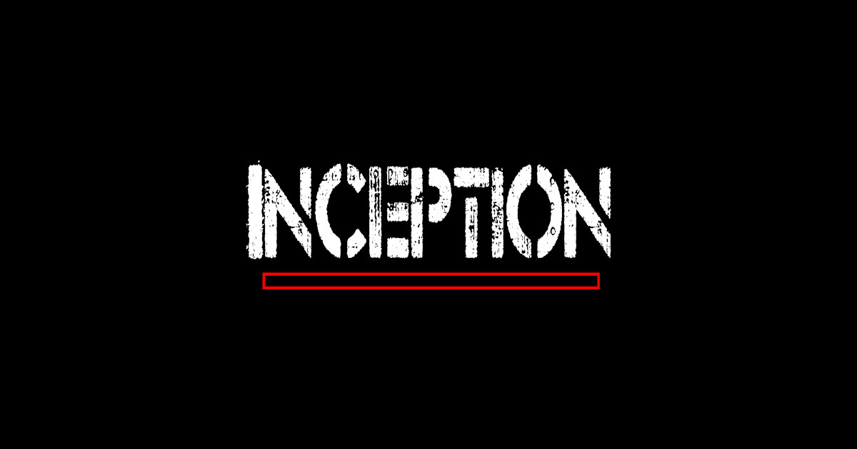 Inception - Comienzo - Sticker | TeePublic