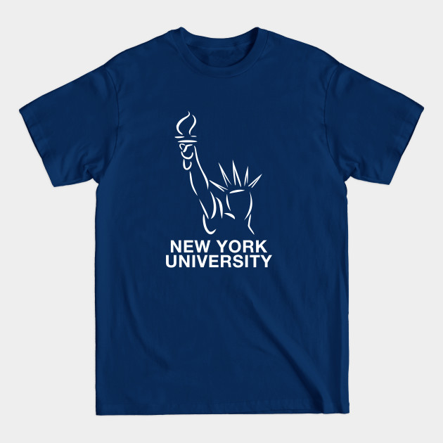 New York Univeristy (Statue of Liberty) - Nyu - T-Shirt sold by ...