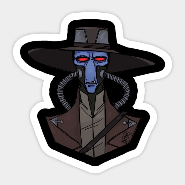 Cad Bane - Cad Bane - Sticker | TeePublic