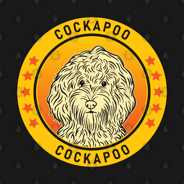 Cockapoo Dog Portrait - Cockapoo - Kids T-Shirt | TeePublic