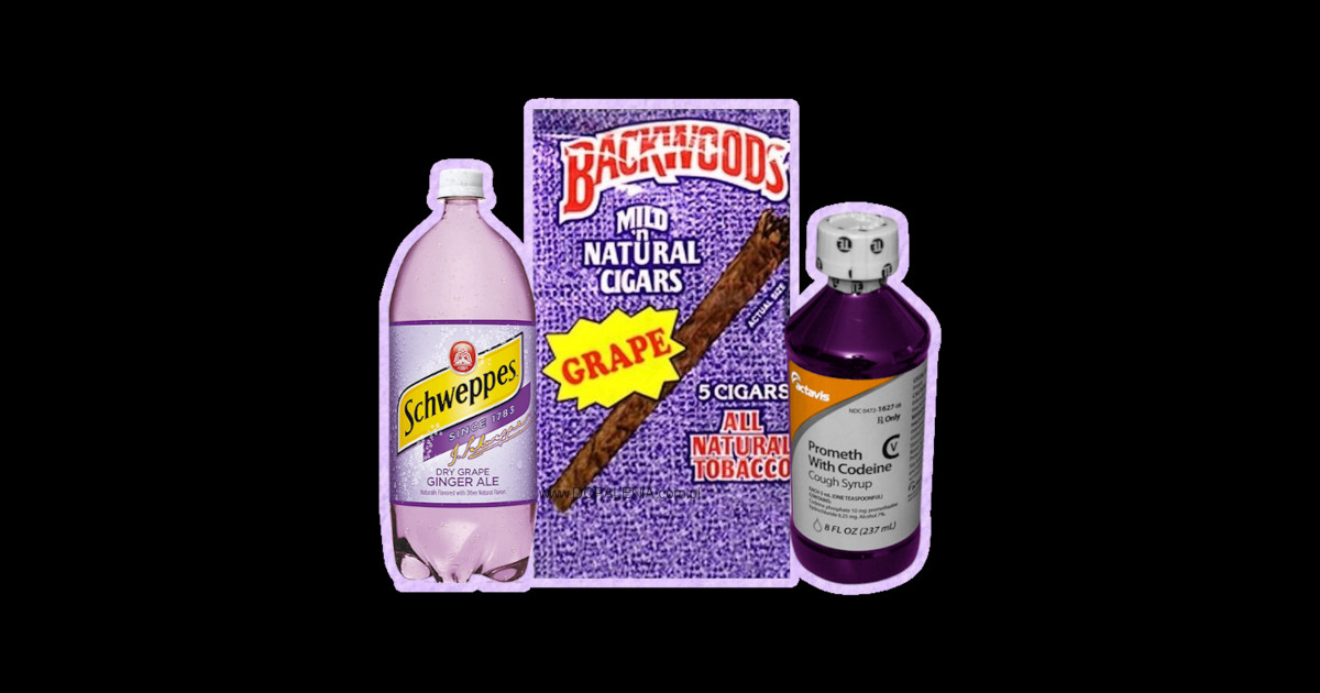 schweppes Purple Drank - Backwoods - Magnet | TeePublic