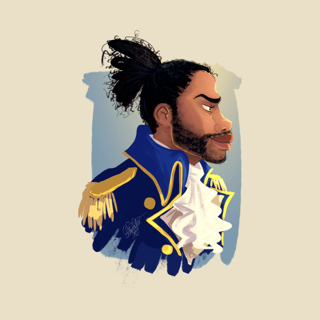 HAMILTON MUSICAL Lafayette - Hamilton - T-Shirt | TeePublic