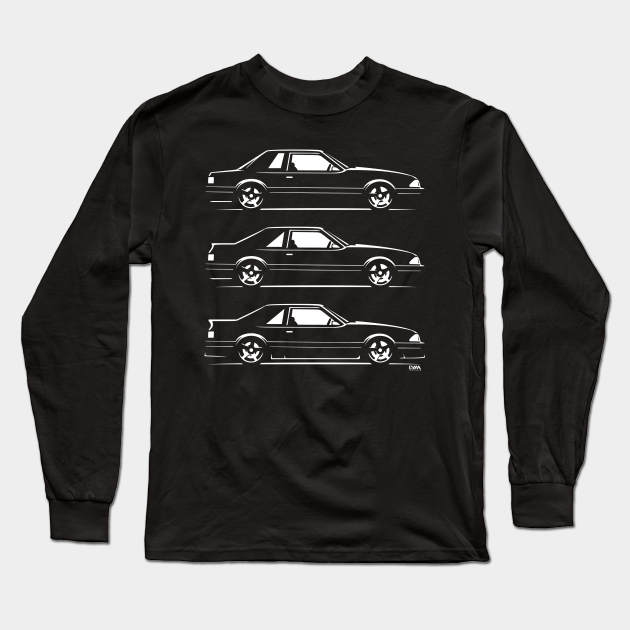 Fox Body Mustangs - Mustang - Long Sleeve T-Shirt | TeePublic