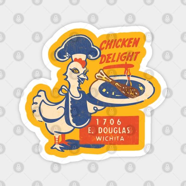 Chicken Delight -- Vintage Store Logo - Chicken Delight - Magnet ...
