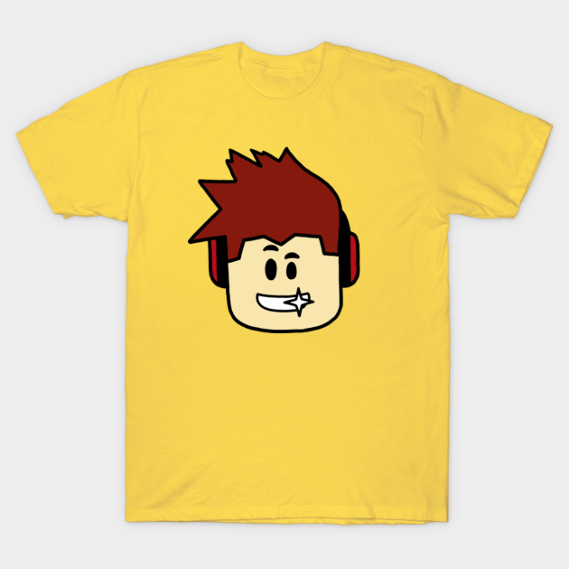 ROBLOX CHARACTER HEAD YELLOW - Roblox - T-Shirt | TeePublic