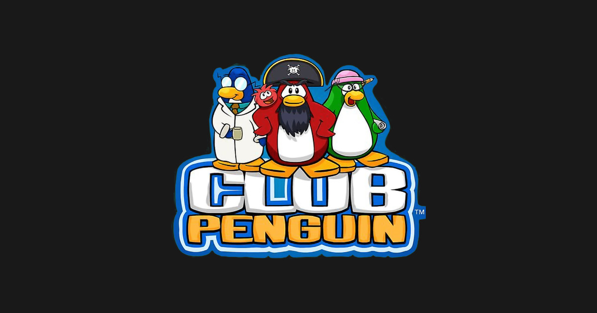 Club Penguin Logo With Characters - Club Penguin Logo With Characters ...