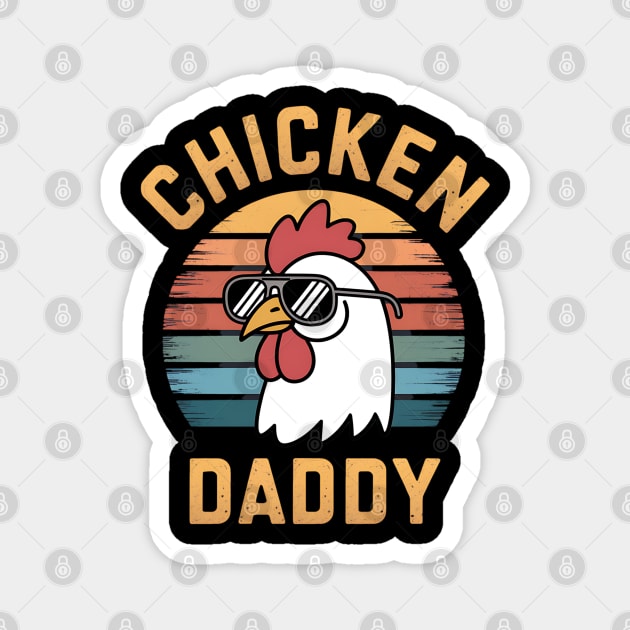 Chicken Daddy 70S Chicken Dad Fathers Day Men - Chicken Daddy 70s ...