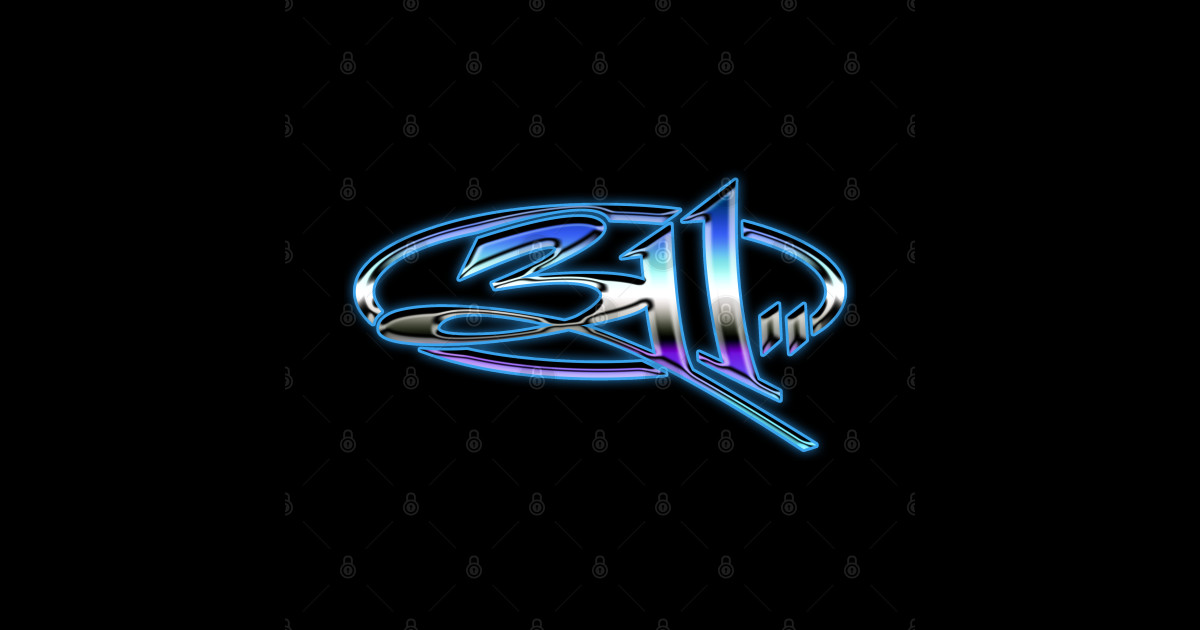 311 vintage retro - 311 - Sticker | TeePublic
