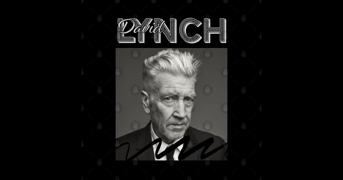 David Lynch / Vintage Concept - David Lynch - Sticker | TeePublic