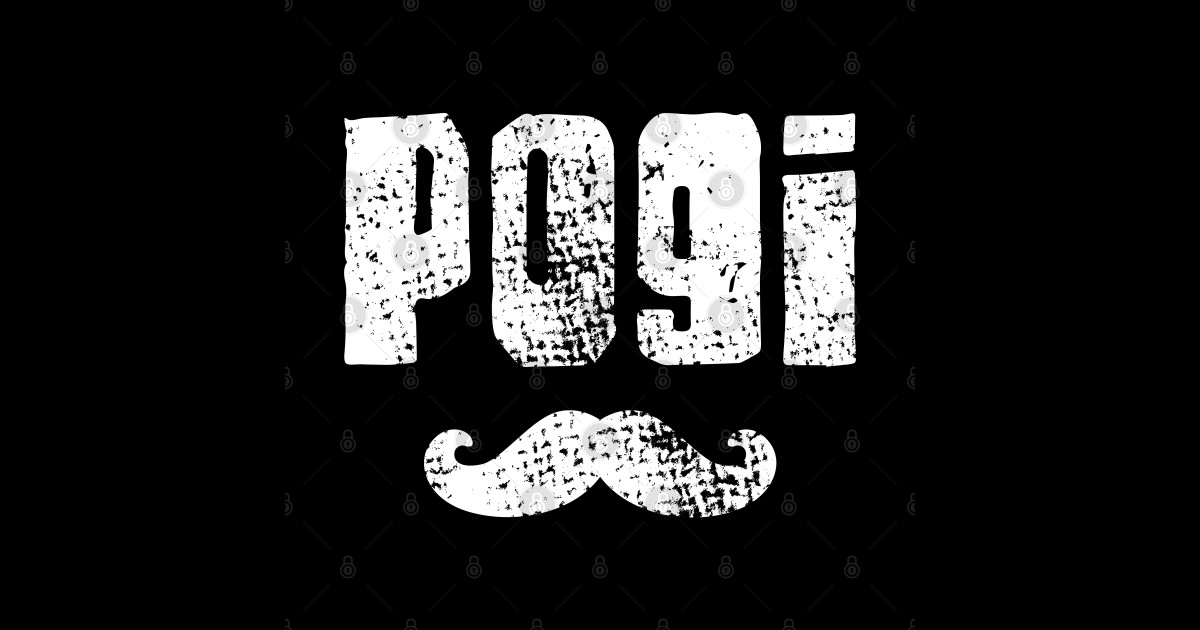 Pogi Mustache Funny Filipino Pogi - Pogi - Sticker | TeePublic