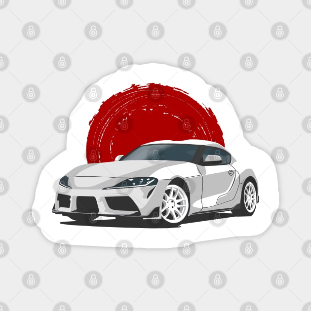 Toyota Supra MK5 (A90) - Toyota - Magnet | TeePublic