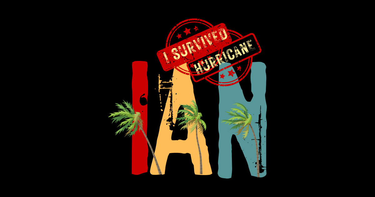 Hurricane Ian - Hurricane Ian - Sticker | TeePublic