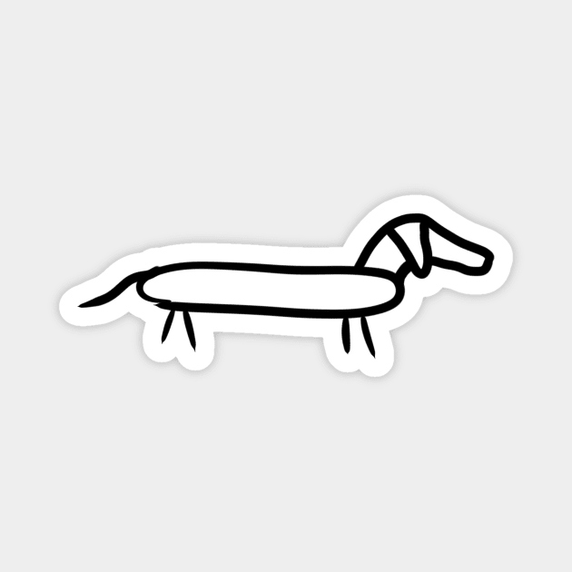 how to draw stick figure dog