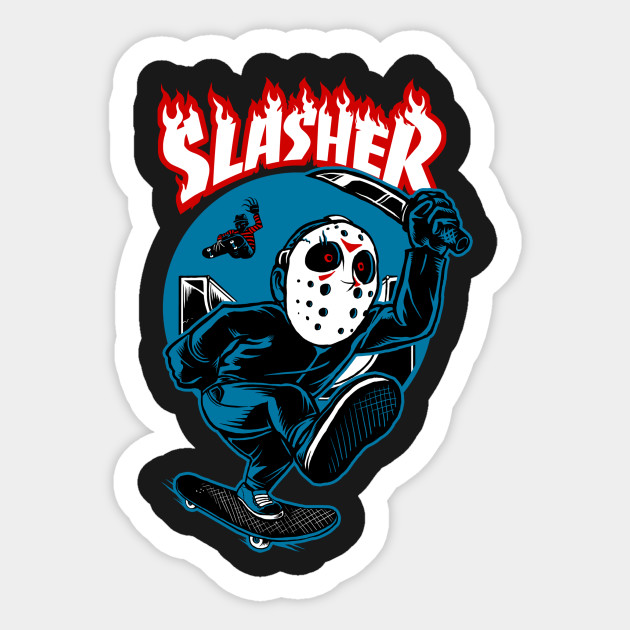 Slasher - Horrormovies - Sticker | TeePublic