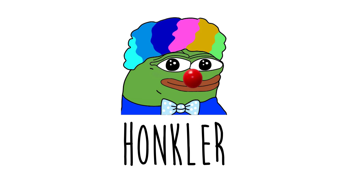 HONKLER - Supreme deity of Clown World - (Inverted Hair) - Clown World ...