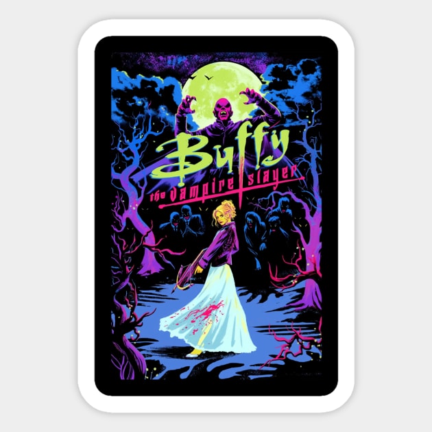 buffy the vampire slayer - Buffy The Vampire Slayer - Sticker | TeePublic