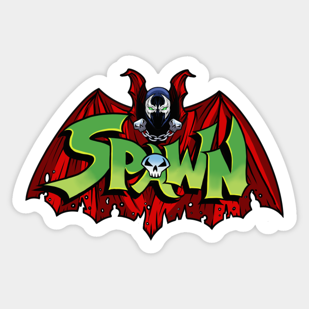 Spawn Crossover Symbol - Spawn - Sticker | TeePublic