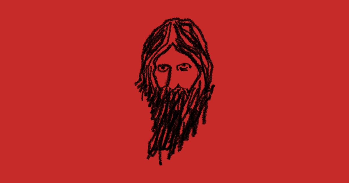 Pencil Drawing Rasputin Portrait - Rasputin - T-Shirt | TeePublic