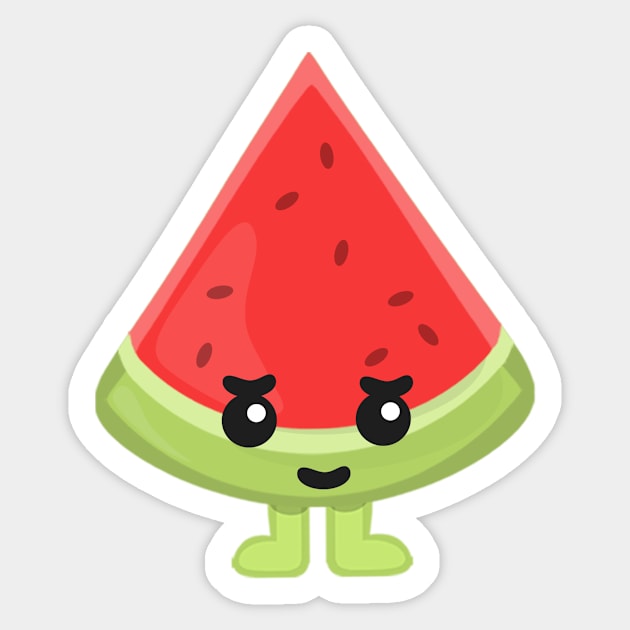 Cute Melon - Food - Sticker | TeePublic