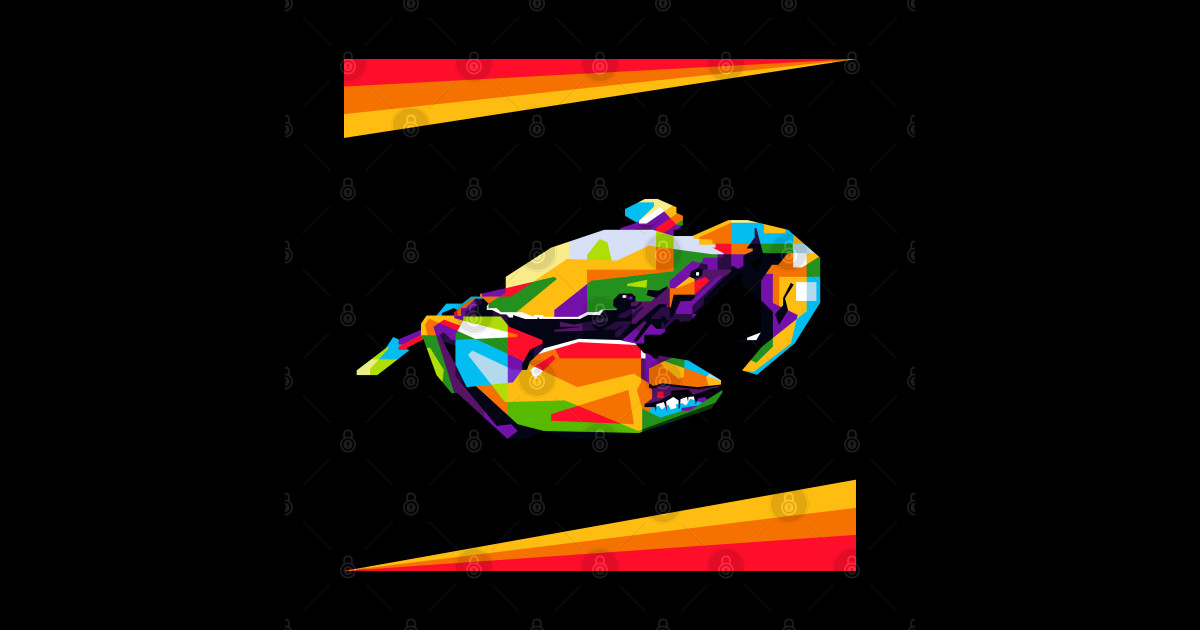 colorful crabs in pop art design - Vector Animals - Sticker | TeePublic