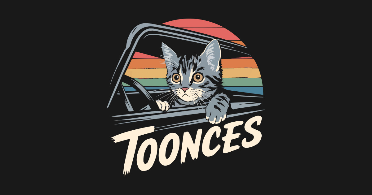 Toonces // retro vintage - Toonces - T-Shirt | TeePublic