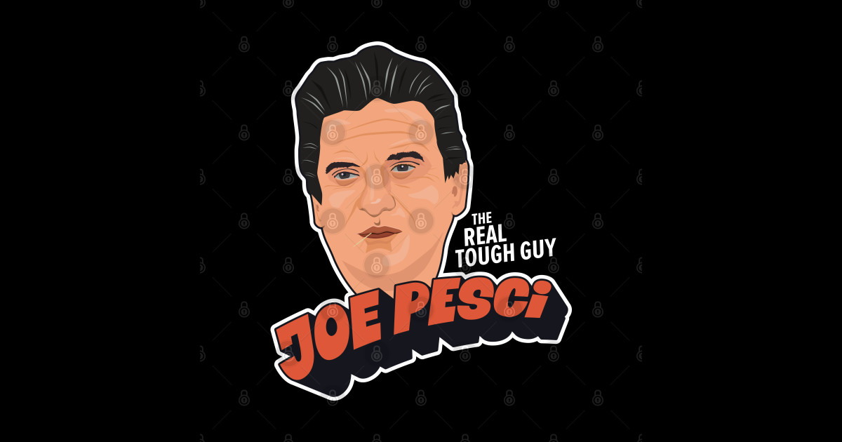 Joe Pesci, the real tough guy Illustration - Joe Pesci Mafia - Sticker ...