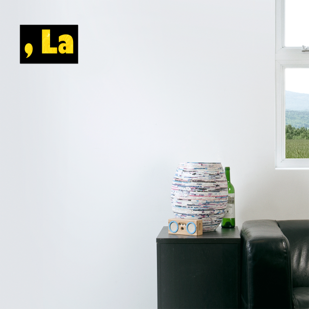 Comma La - modern yellow pattern - Comma La - Posters and Art Prints ...