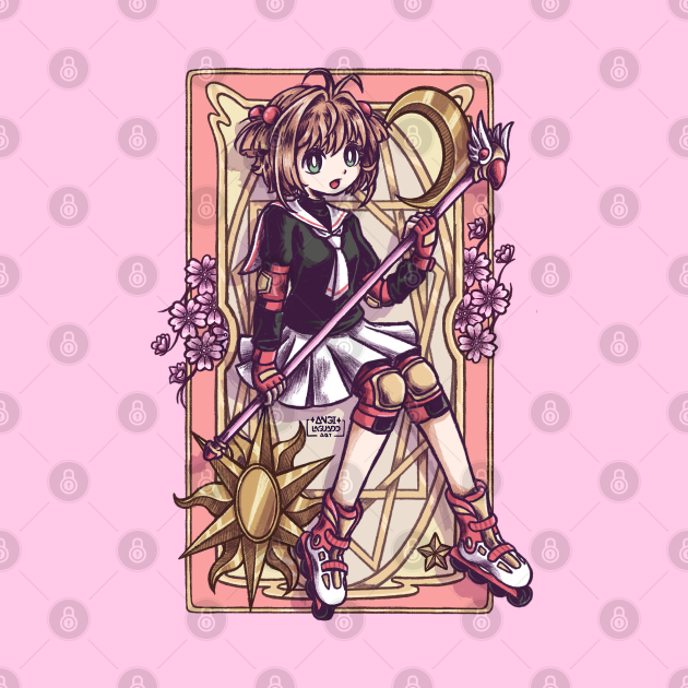 cardcaptor sakura uniform - Sakura - Pin | TeePublic
