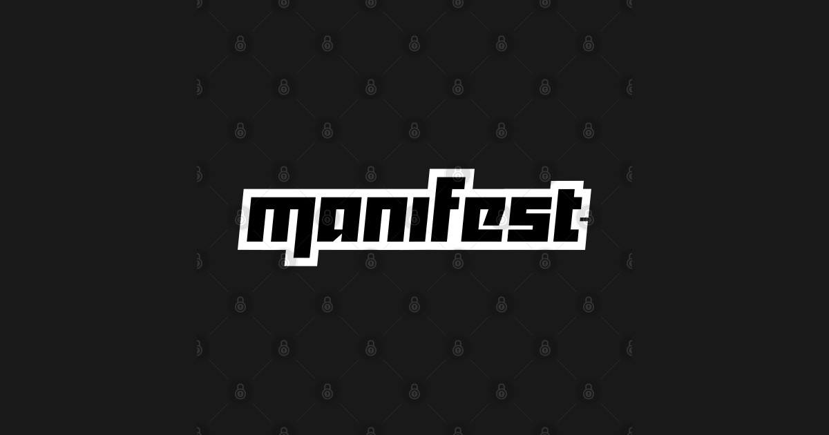 Manifest, Cool Futuristic Outline - Manifest - T-Shirt | TeePublic
