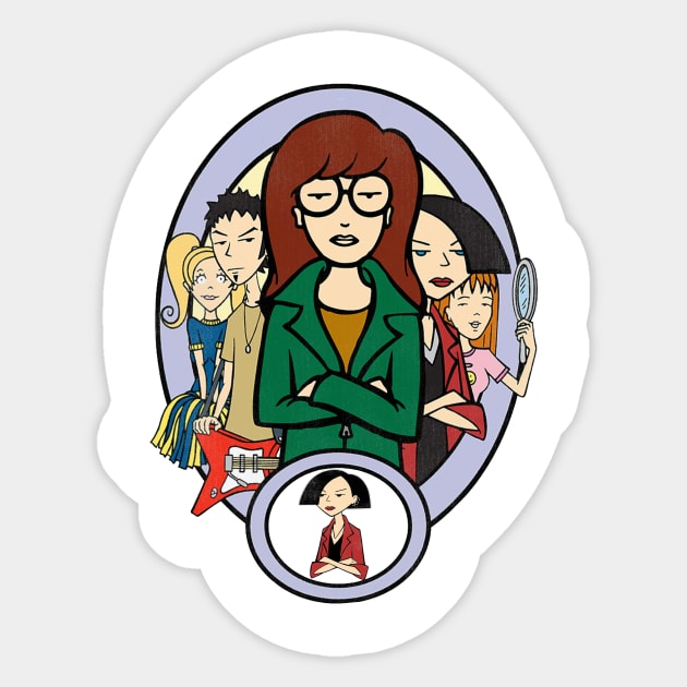 Full Graphic Photo - Daria - Sticker | TeePublic