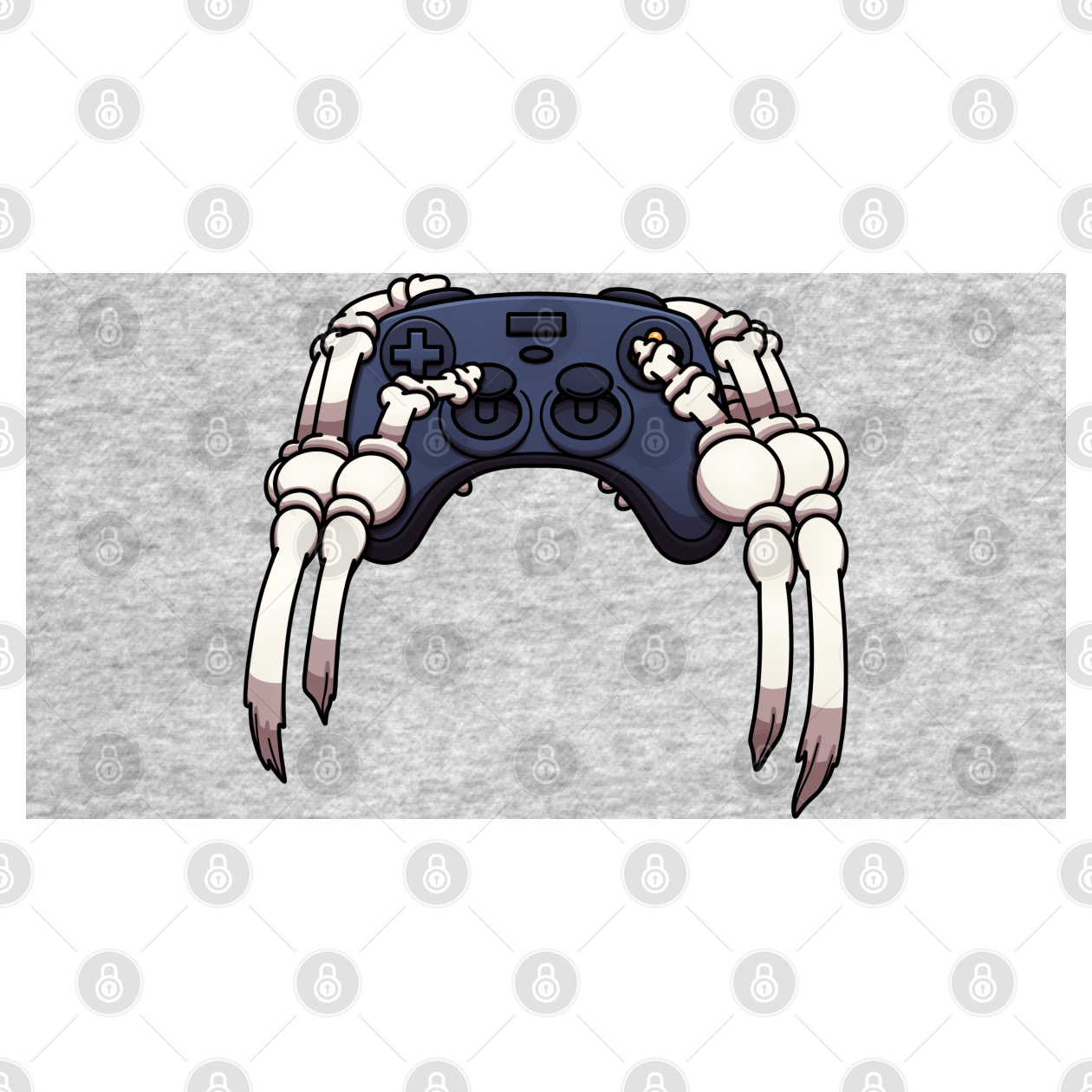 Skeleton Hands Holding Video Game Controller - Skeleton Hands ...