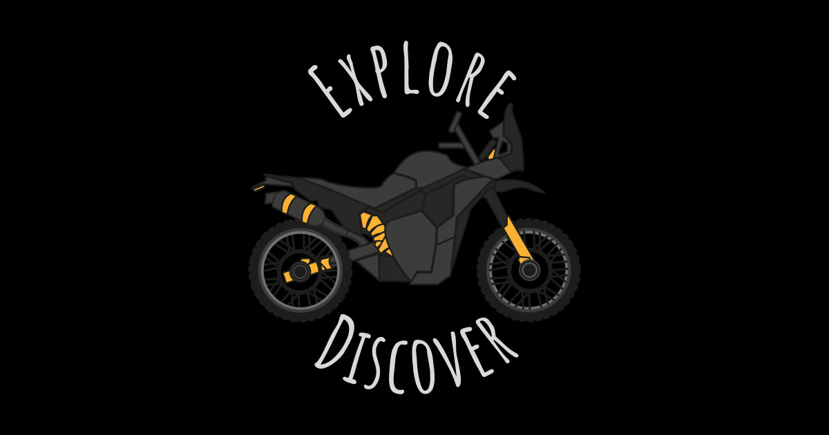 Explore Discover - Triumph Tiger - Sticker | TeePublic