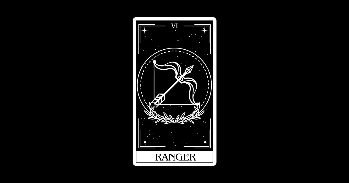 Ranger Tarot Card D&D Nat 20 Dungeons & Dragons - Dungeons And Dragons ...