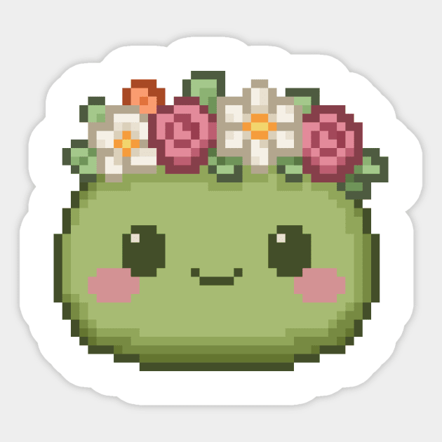 Flower Crown Pixel Mochi - Forest Moss - Flower Crown Pixel Mochi ...