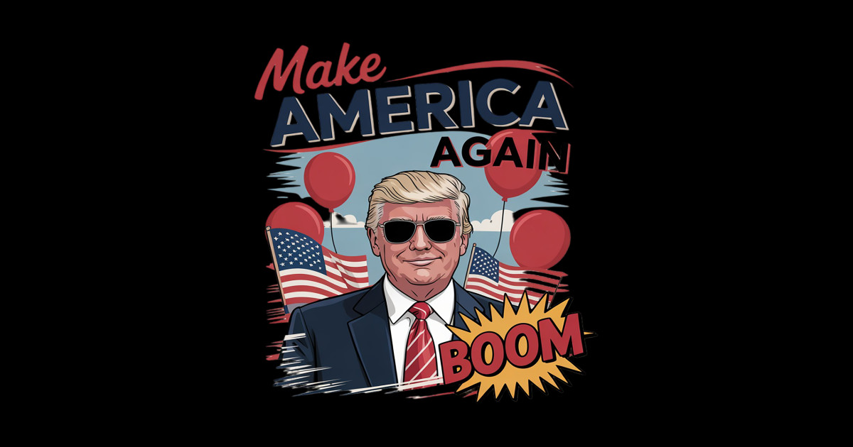 Donald Trump Patriotic Firework Make 4th Of July Boom Again - Donald ...