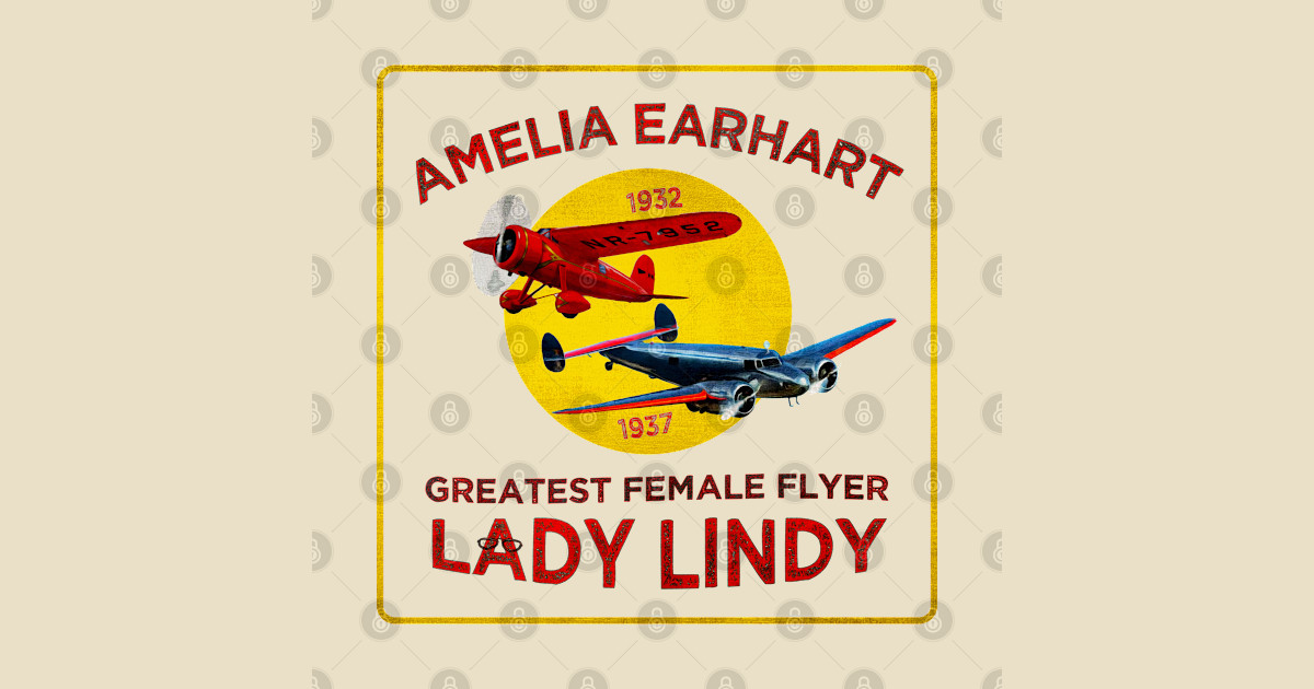 Amelia Earhart • "Greatest Female Flyer" • Lady Lindy - Amelia Earhart ...