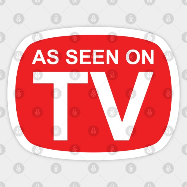 As Seen On TV Logo - As Seen On Tv - Sticker | TeePublic