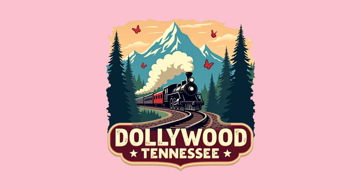 DOLLYWOOD EXPRESS - Dollywood Express - T-Shirt | TeePublic