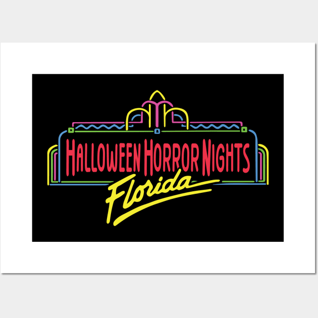 Halloween Horror Nights - 90's throwback - Hhn - Posters and Art Prints ...