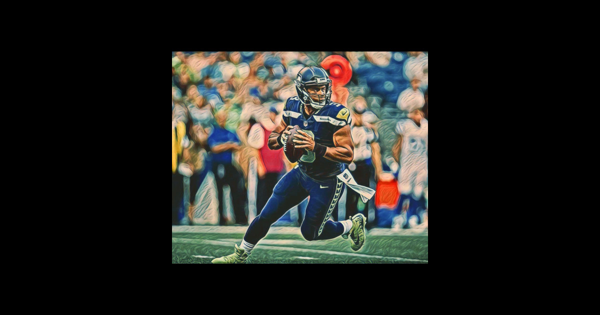 Captain Wilson - Russell Wilson - Sticker | TeePublic