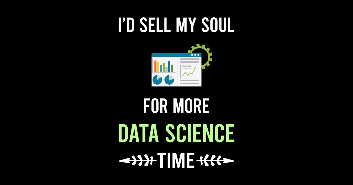 My Soul Data Science - Data Science - Sticker | TeePublic