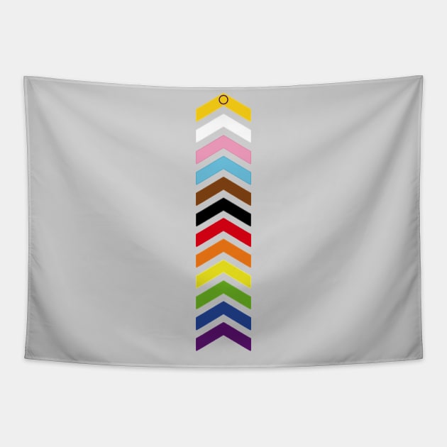 Pride Flag Chevrons Arrow Intersectional Intersex Progress Vertical ...